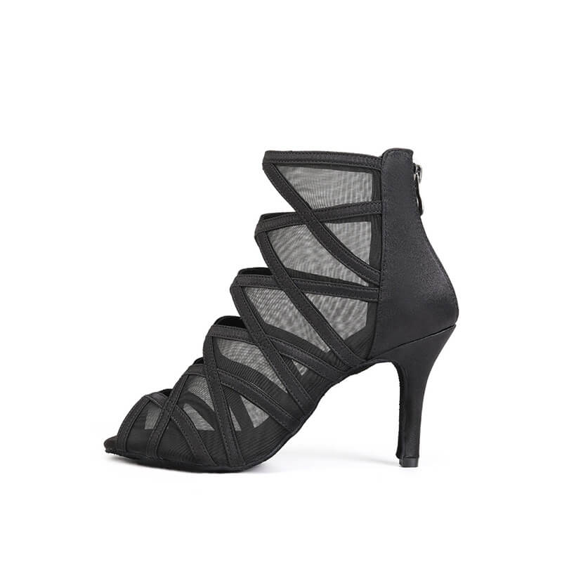 Womens Customized Heel Latin Dance Boots Hipposeus